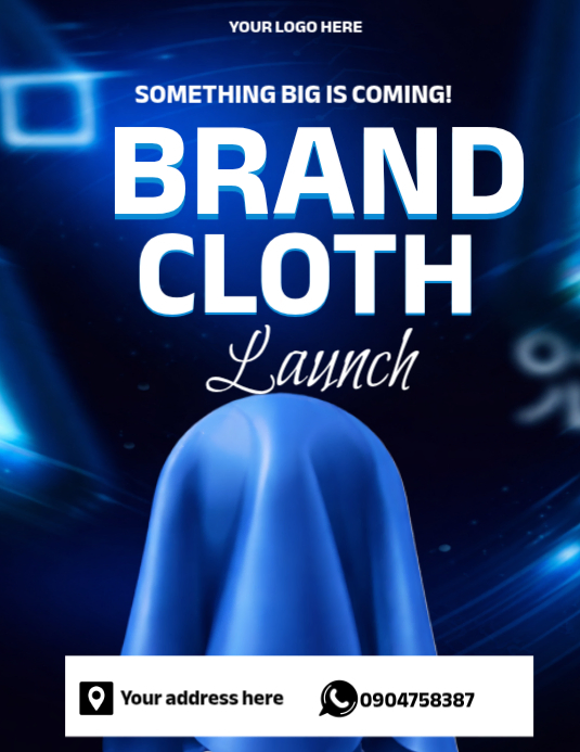 Purple Brand Launch Flyer Template | PosterMyWall