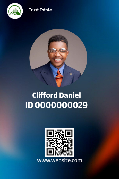 Purple Business Card Poster Template | PosterMyWall