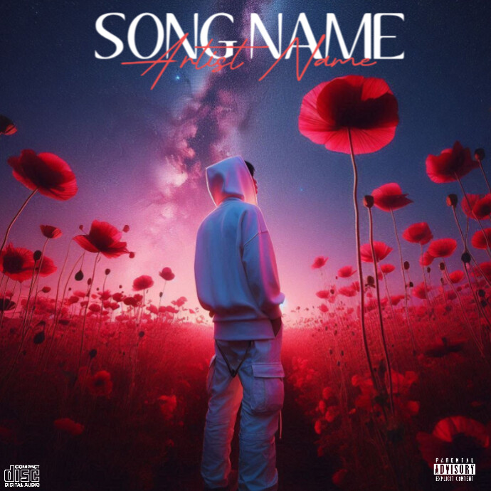 Purple Cd Mixtape Album Cover Album Cover Template | PosterMyWall