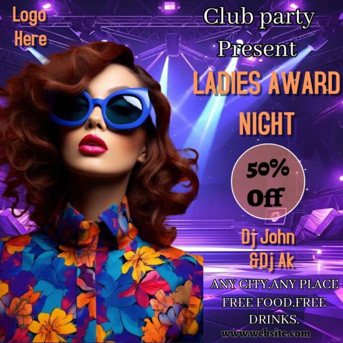 Copy of Purple Clubbing Day Logo | PosterMyWall