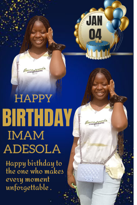 Purple Collage Happy Poster Template | PosterMyWall