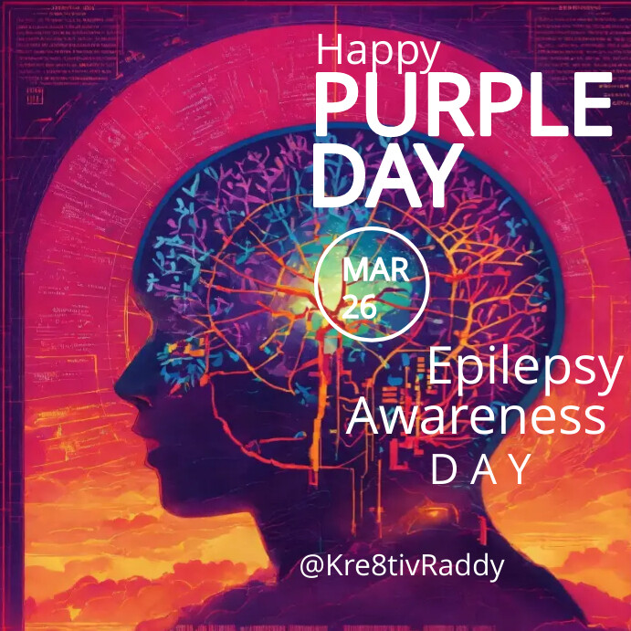 Purple Day Template | PosterMyWall