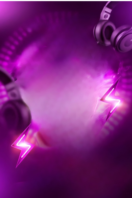 Purple DJ Music Background Template | PosterMyWall
