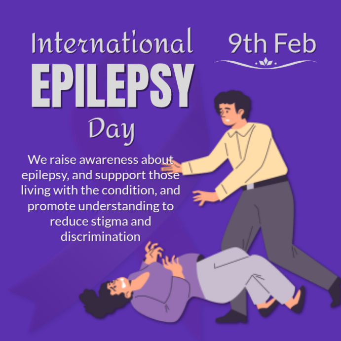Copy of Purple Epilepsy Awareness Instagram Post | PosterMyWall