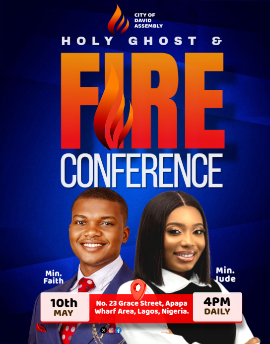 Purple Fire Conference Event Poster/Wallboard Template | PosterMyWall