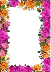 flower frame Template | PosterMyWall