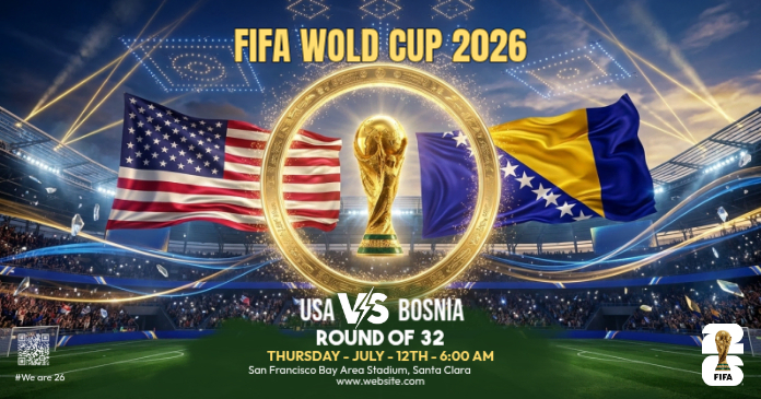 Fifa World Cup 2026 Match Template | PosterMyWall