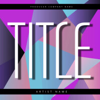Geometrical Shapes Album Cover Template | PosterMyWall