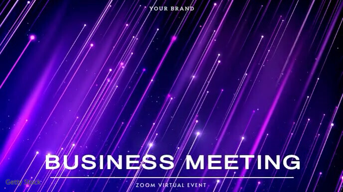 Copy of Purple Gradient Business Meeting Presentation | PosterMyWall