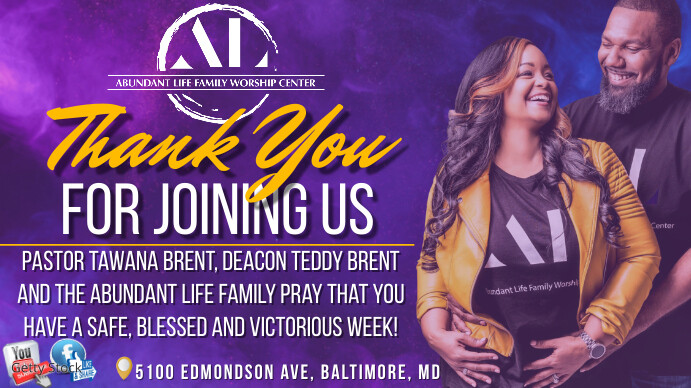 Copy of Purple Gradient Church Greeting Digital Displ | PosterMyWall