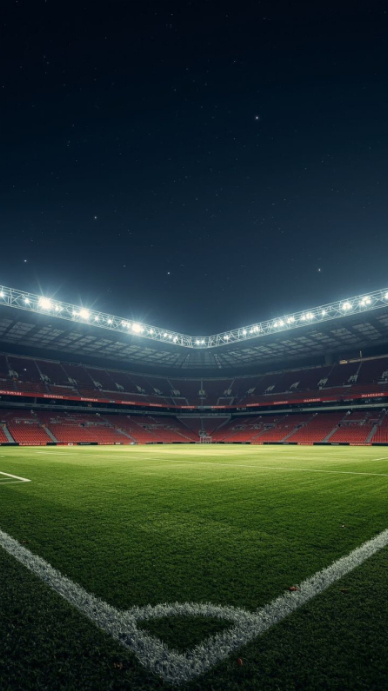 Purple Gradient Football Stadium Background Instagram Story Template ...