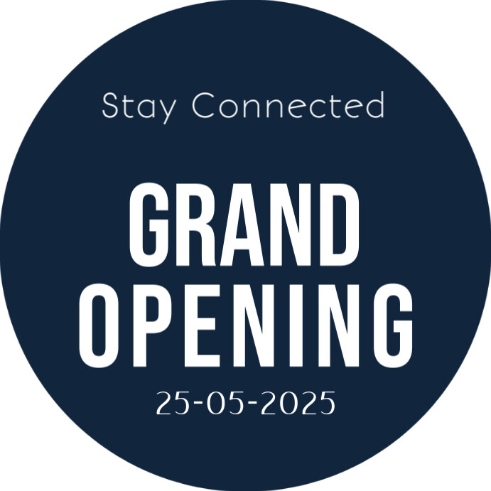 Purple Gradient Grand Opening Instagram Post Template | PosterMyWall