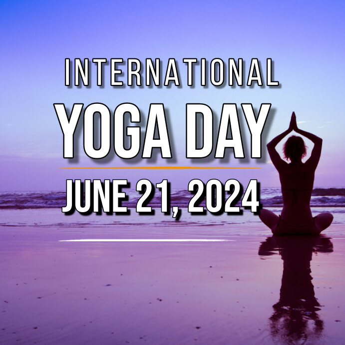 Copy of Purple Gradient Yoga International Day 21 Jun | PosterMyWall