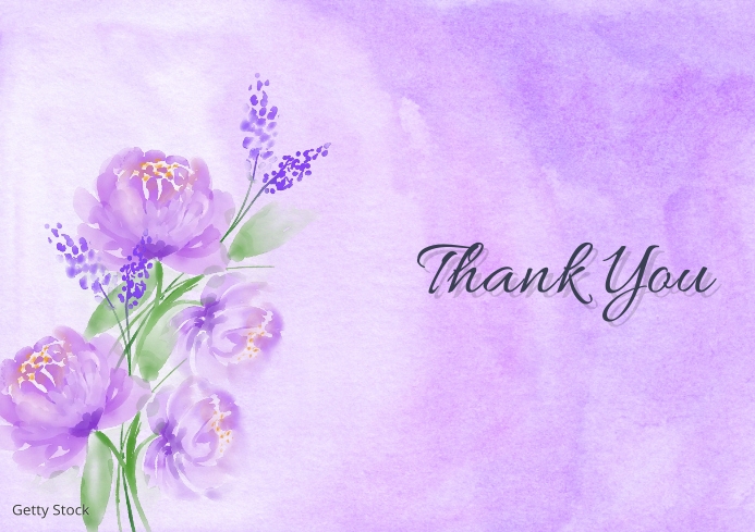 Purple Greeting Card Template | PosterMyWall