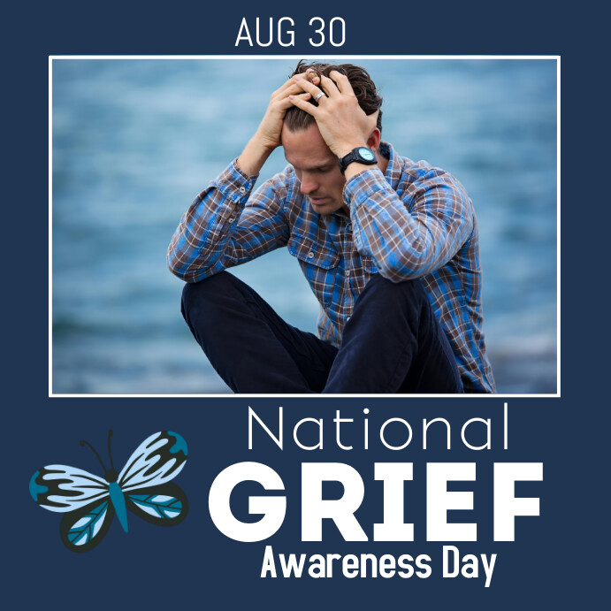 Copy of Purple Grief Awareness Day Instagram Post | PosterMyWall