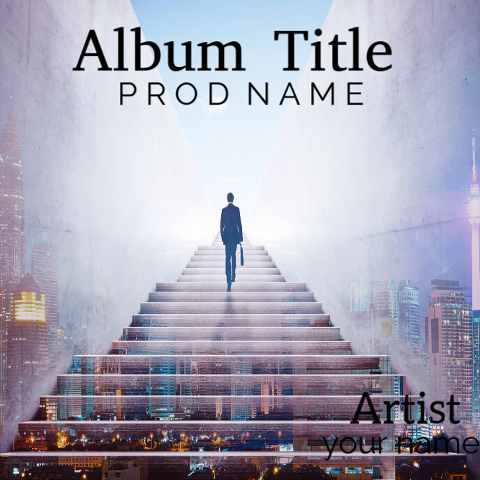 Purple Joyful Aesthetic Album Cover Template | PosterMyWall