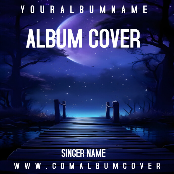 Copy of Purple Joyful Album Cover Design Template Album Cover ...