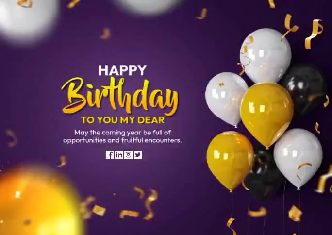 Birthday Celebration Post Cards Template | PosterMyWall