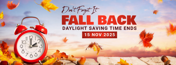 Purple Joyful Fall Back Facebook Cover Photo Template | PosterMyWall