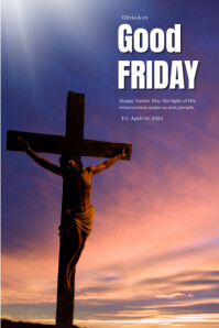 Good Friday Design Poster Template | PosterMyWall