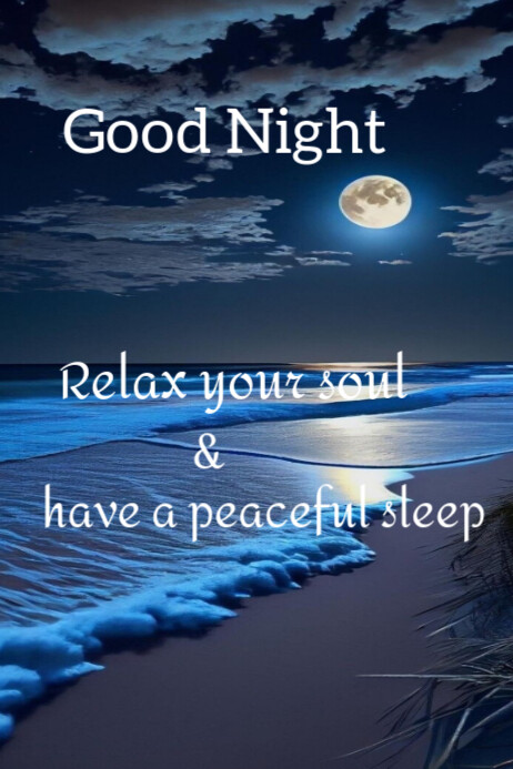 Plantilla de Purple Joyful Good Night Poster | PosterMyWall