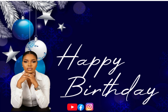 Purple Joyful Happy Birthday Label Template | PosterMyWall