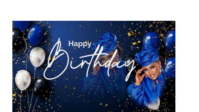 Purple Joyful Happy Birthday Youtube Thumbnail Template | PosterMyWall