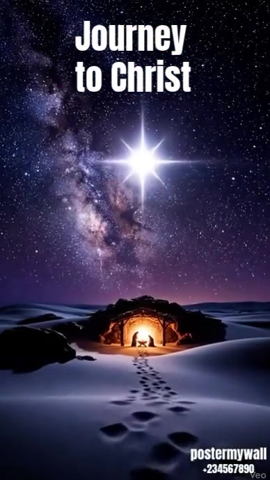 Purple Joyful Journey To Christ | Led By The Star Of Faith Digital ...