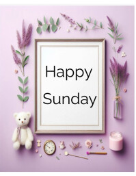 happy Sunday Template | PosterMyWall
