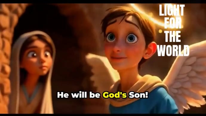 Purple Joyful Light For The World – A Cinematic Nativity Story Of ...