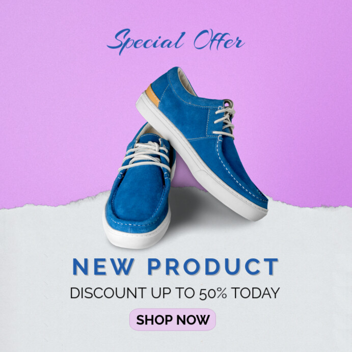 Plantilla de Purple Joyful New Product Launch Example Instagram Post ...
