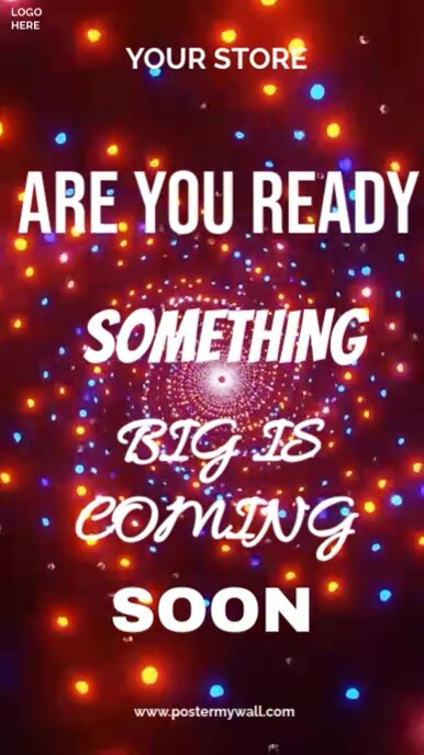Purple Joyful Red, Blue Purple Yellow Are You Ready! Something Big Is ...