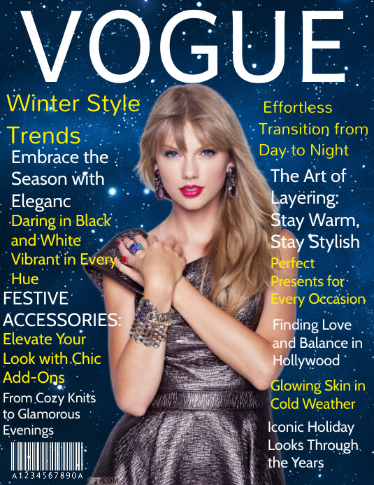 Copy of Purple Joyful Vogue Flyer (us Letter) | PosterMyWall