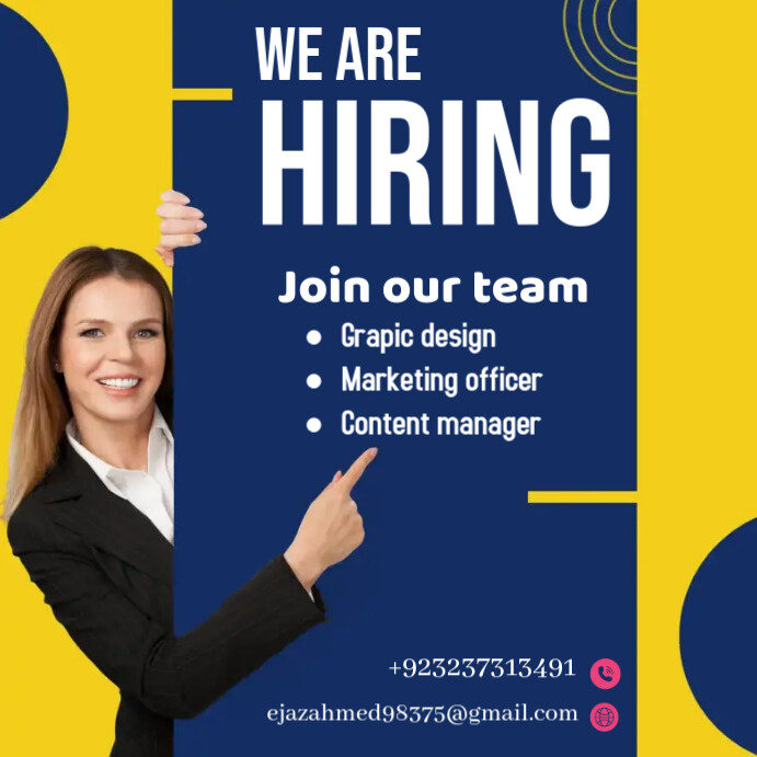 Purple Joyful We Are Hiring Job Opportunities Instagram Post Template ...