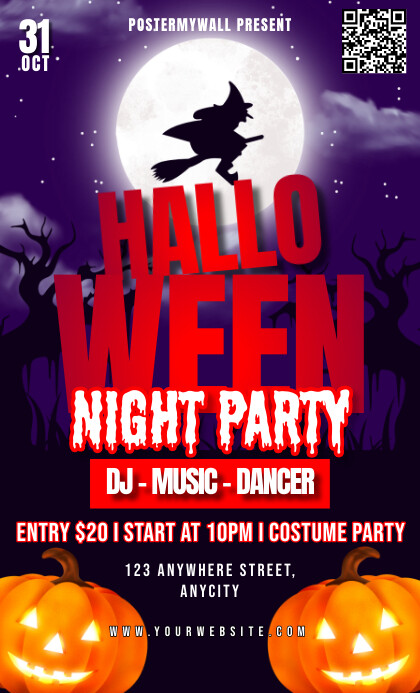 Purple Maksimalis Halloween Party Legal As Template | PosterMyWall