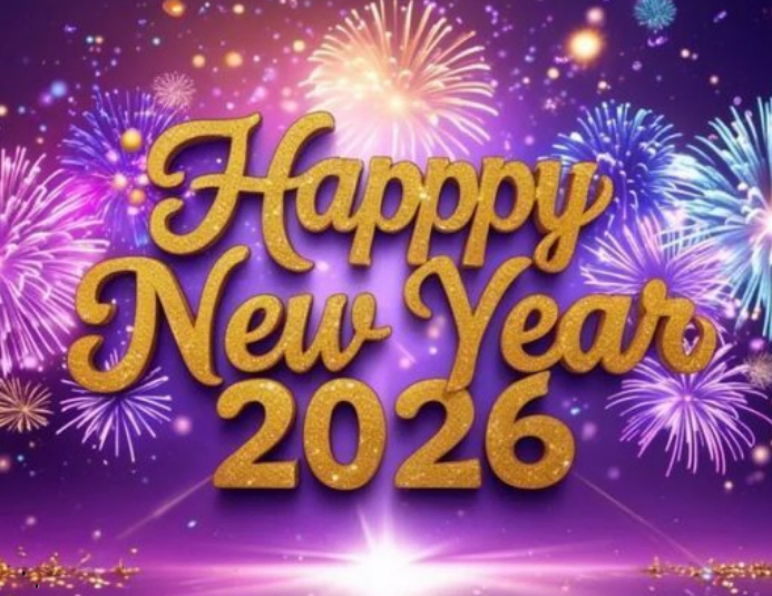 Purple Maximalist 2026 Celebration Flyer (us Letter) Template ...