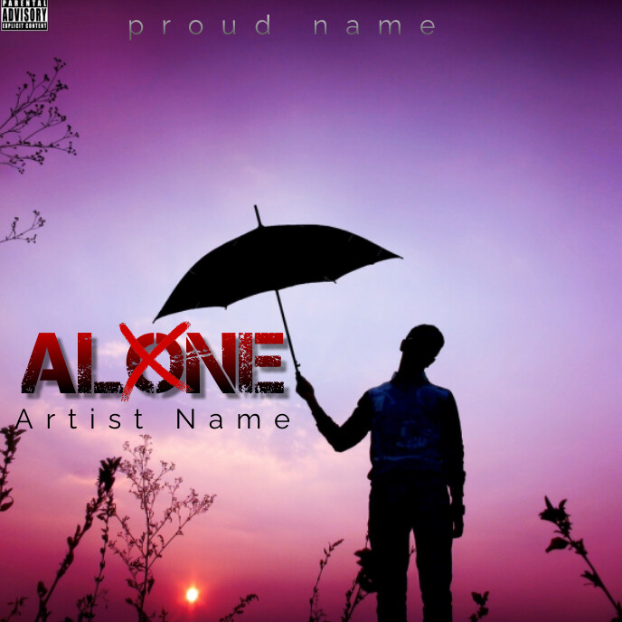 Copy of Purple Maximalist Album Album Cover | PosterMyWall