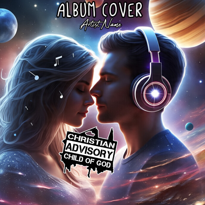 Purple Maximalist Album Cover Album Cover Template | PosterMyWall