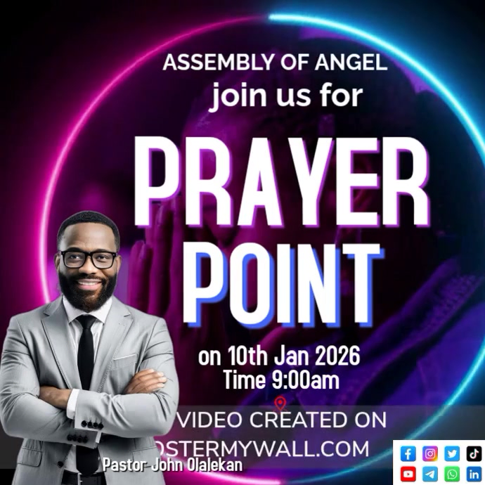 Purple Maximalist Assembly Of Angel Instagram Post Template | PosterMyWall