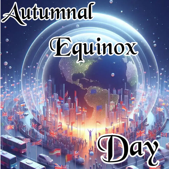 Copy of Purple Maximalist Autumnal Equinox Day Instagram Post ...