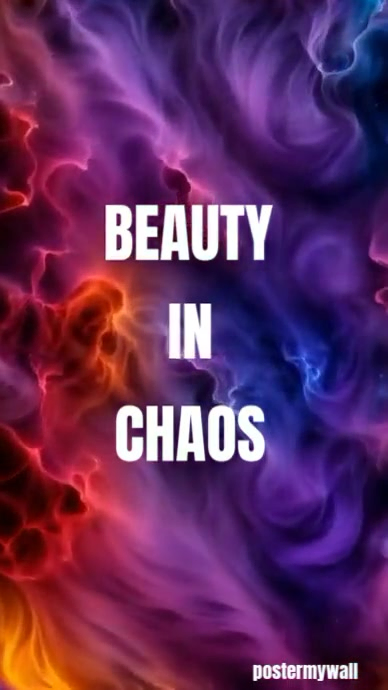 Copy of Purple Maximalist Beauty In Chaos – Vibrant Abstract Energy ...