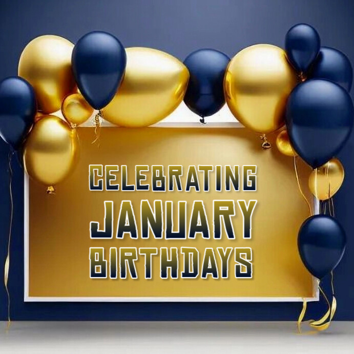 Copy of Purple Maximalist Celebrating January Birthdays Instagram Post ...