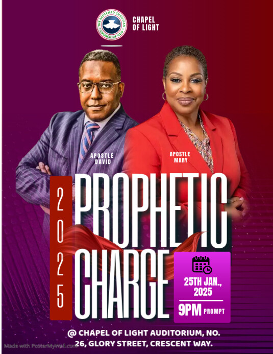 Purple Maximalist Church Flyer (us Letter) Template | PosterMyWall