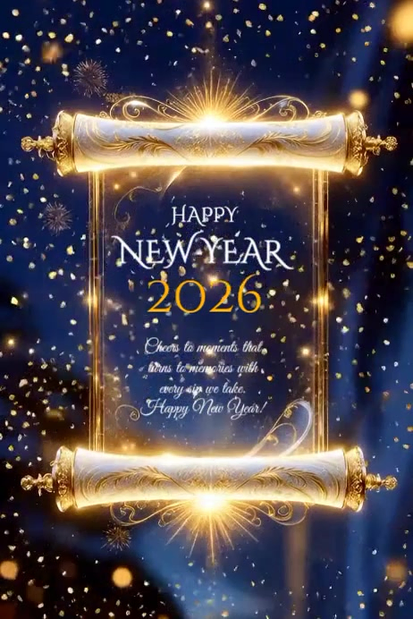 Purple Maximalist Frame New Year Poster Template | PosterMyWall