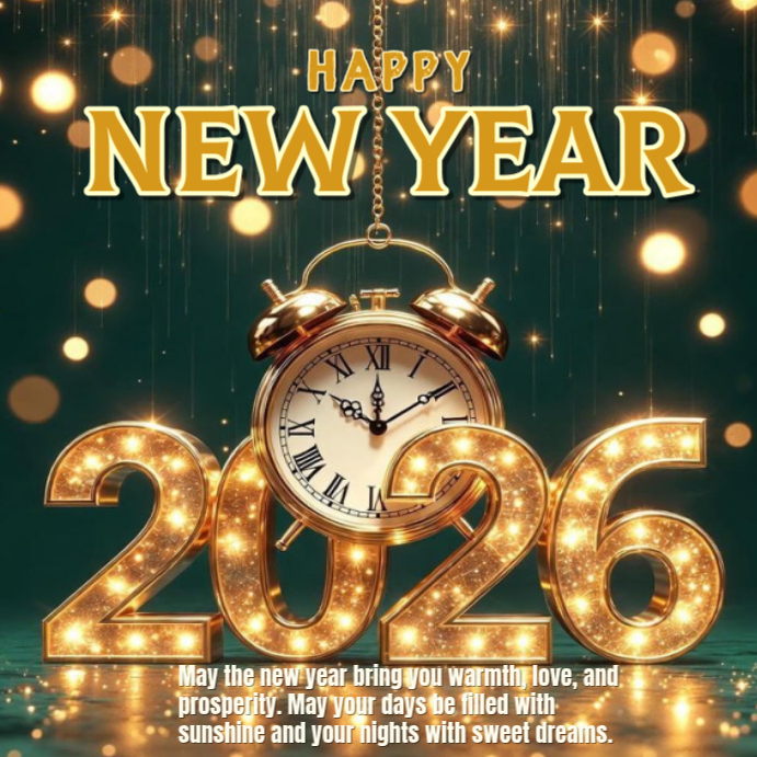 Purple Maximalist Happy New Year Design Prayer, Wishes And Greetings ...