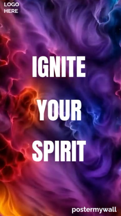 Purple Maximalist Ignite Your Spirit – Powerful Abstract Fire & Color ...