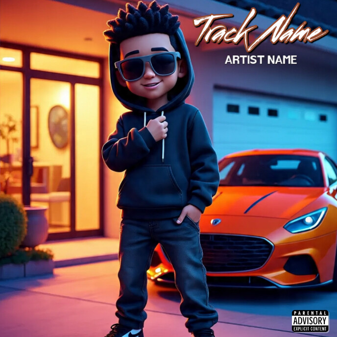 Copy of Purple Maximalist Mixtape Album Cover | PosterMyWall