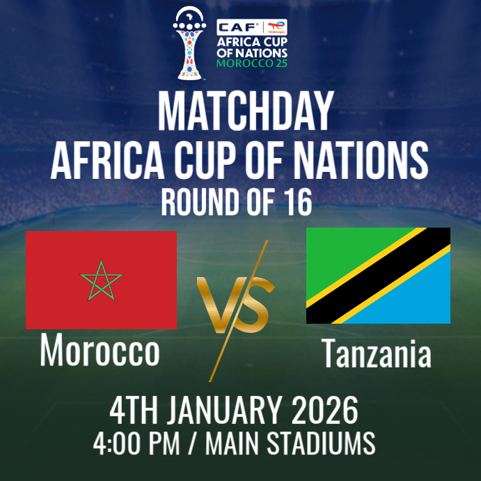Purple Maximalist Morocco Vs Tanzania Africa Cup Of Nations Instagram ...