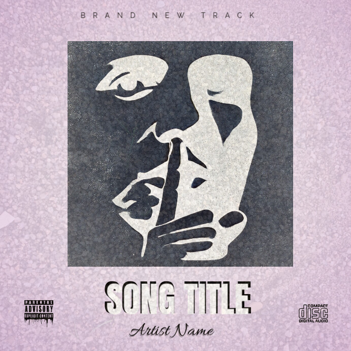 Copy of Purple Maximalist Music Artwork Square (1:1) | PosterMyWall