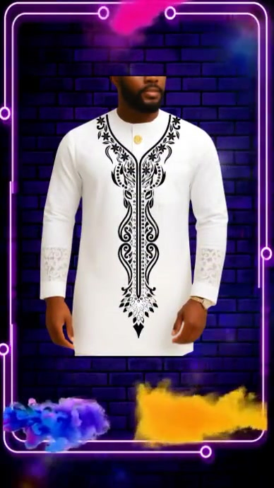 Purple Maximalist Neck Line Embroidery Design With Flowers Instagram ...